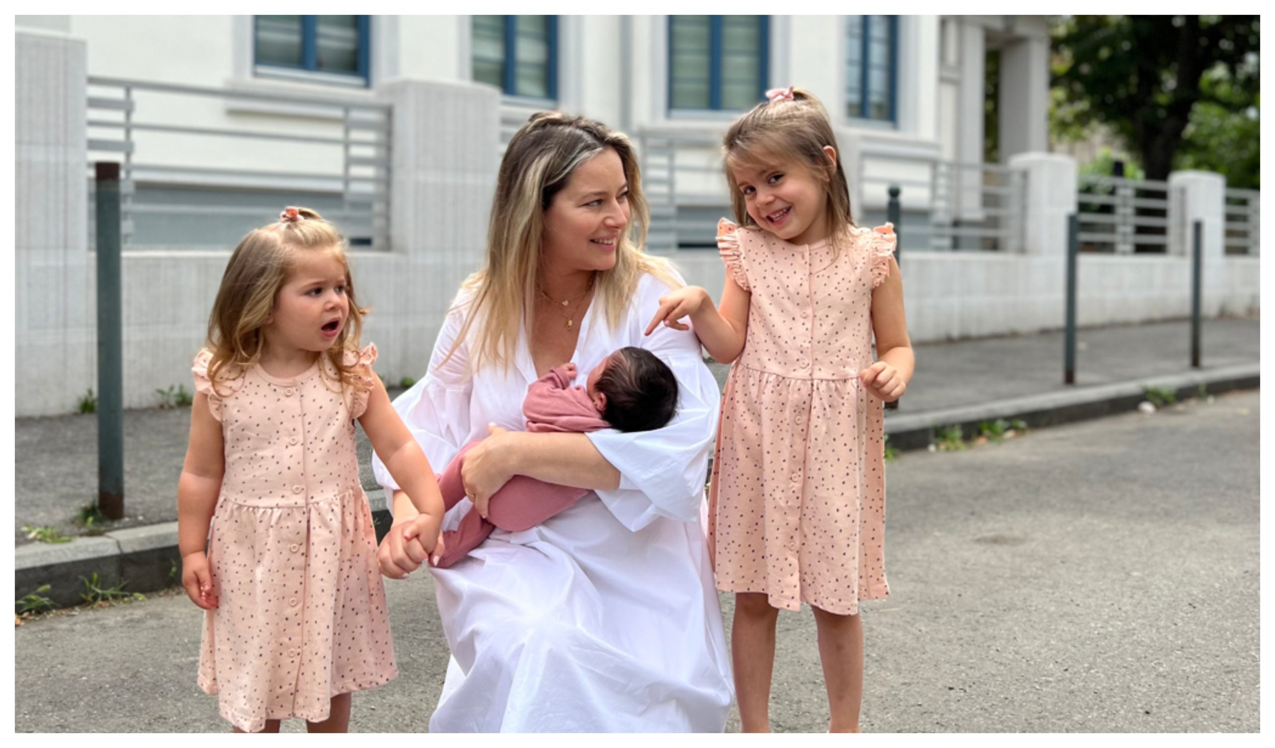 Laura Cosoi a plecat în prima vacanță împreună cu cele 3 fetițe