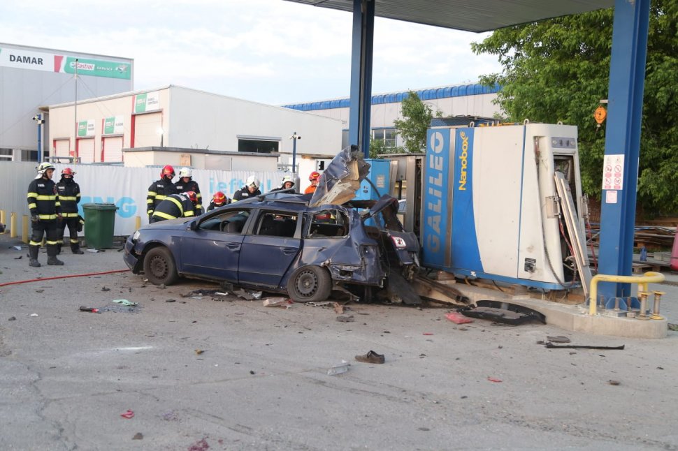 Explozie într-o stație GPL din Pantelimon! O persoană a murit și o alta ...