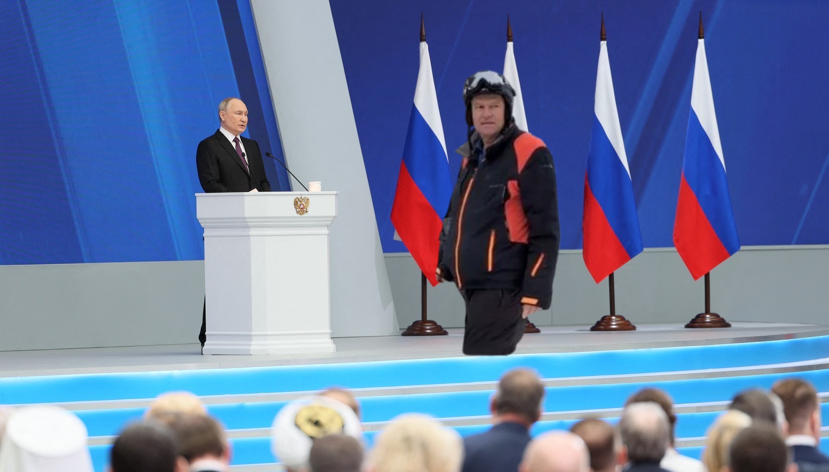 L-a convins Iohannis? Putin le cere rușilor să meargă la ski și să lase ...
