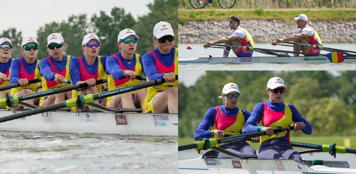 Avalanșă de medalii pentru România la Campionatele Europene de canotaj