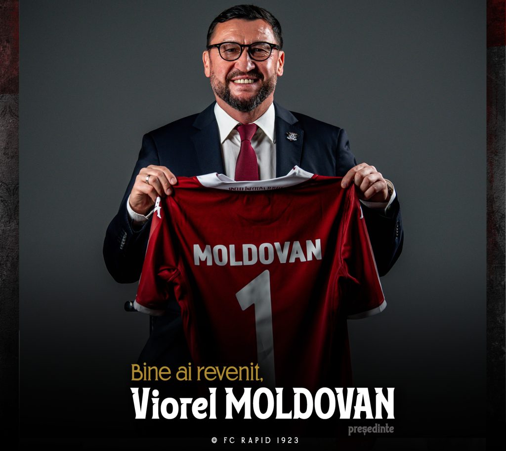 Surpriză în Giulești! Viorel Moldovan e noul președinte al FC Rapid