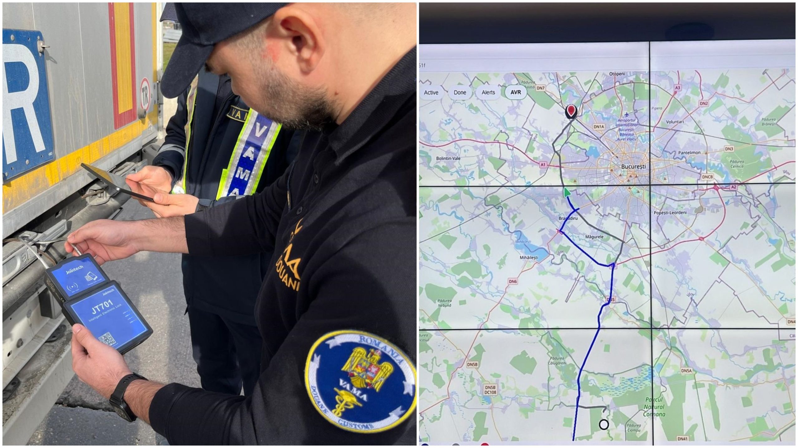 Monitorizare a transporturilor din România prin aplicarea sigiliilor ...