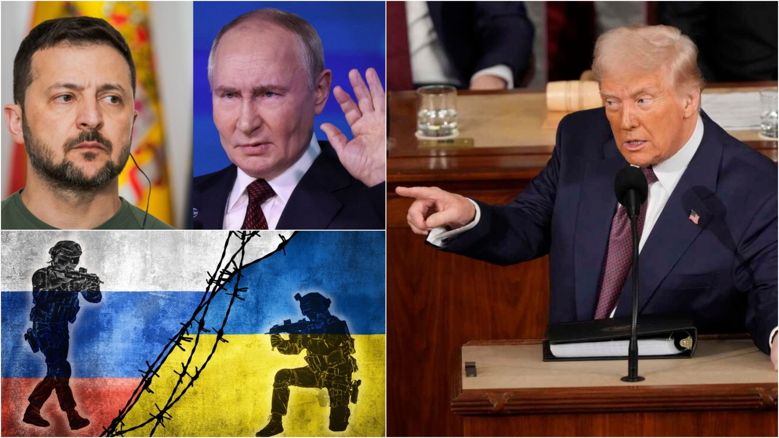 Zelenski, speriat că Trump și Putin negociază pacea fără el. Ce a făcut ...