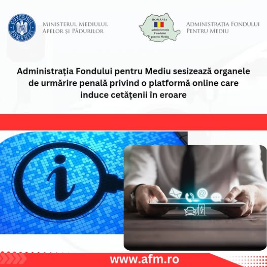 AFM, plângere penală împotriva operatorilor unei platforme online care ...