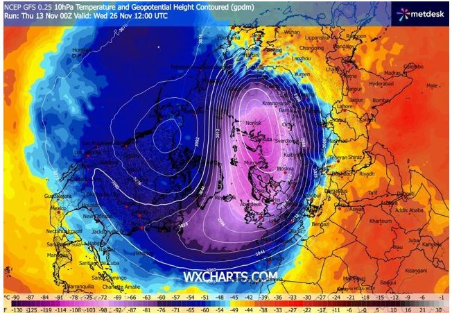 Vortex Polar în Europa. Schimbare de vreme în luna februarie în România