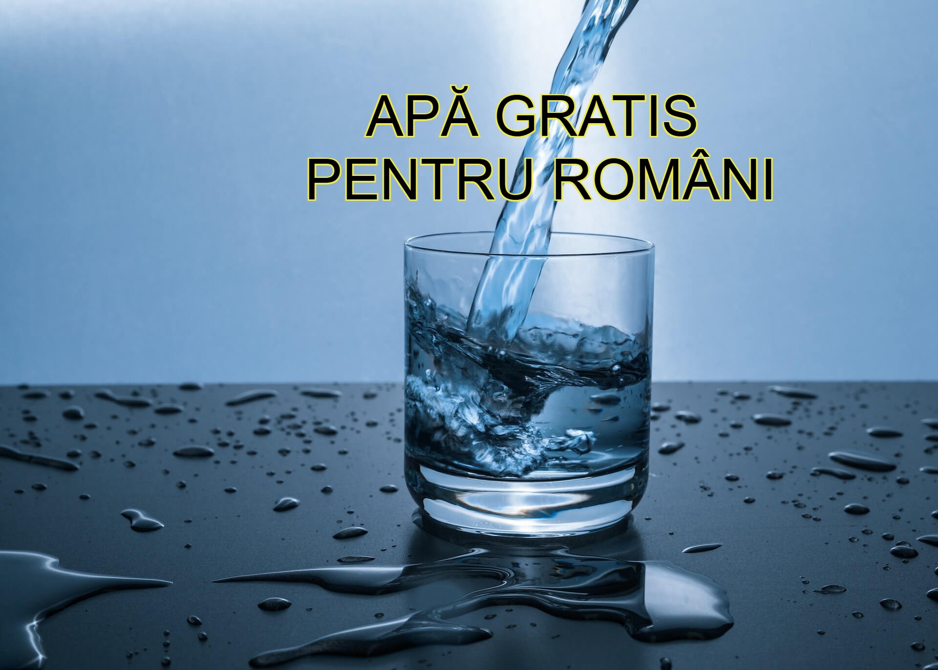 Apă gratis pentru români. Ce beneficii va aduce noua lege propusă în Guvern