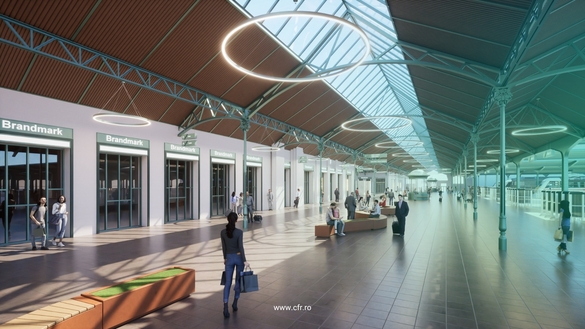 Cum va arăta Gara de Nord după renovare. Imagini spectaculoase din proiect