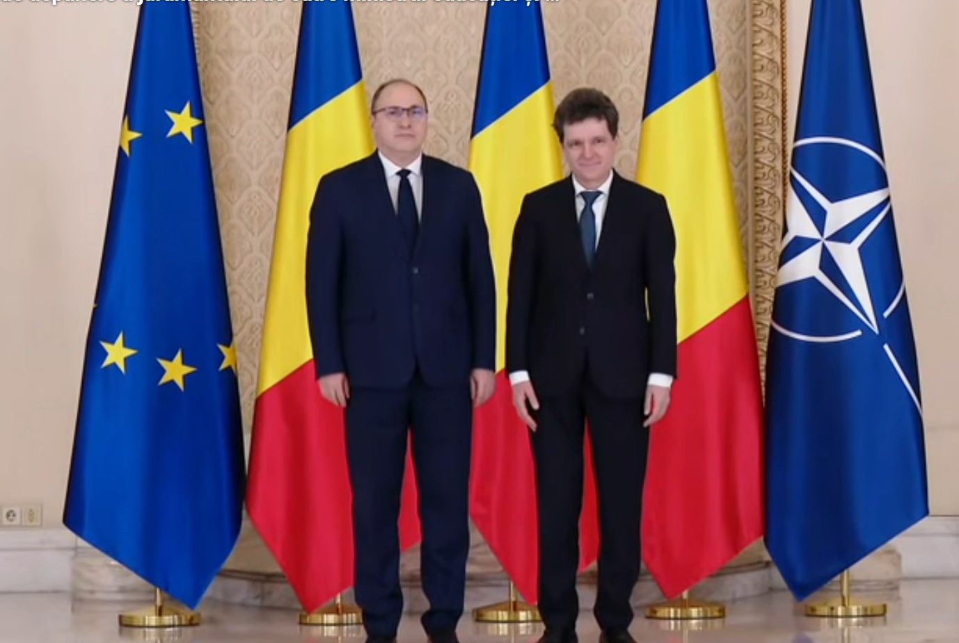 Decretul de numire a lui Mihai Dimian în funcția de ministru al ...