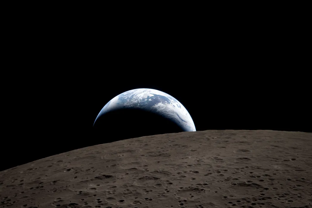 NASA publică imagini cu partea întunecată a Lunii! Imagini ...