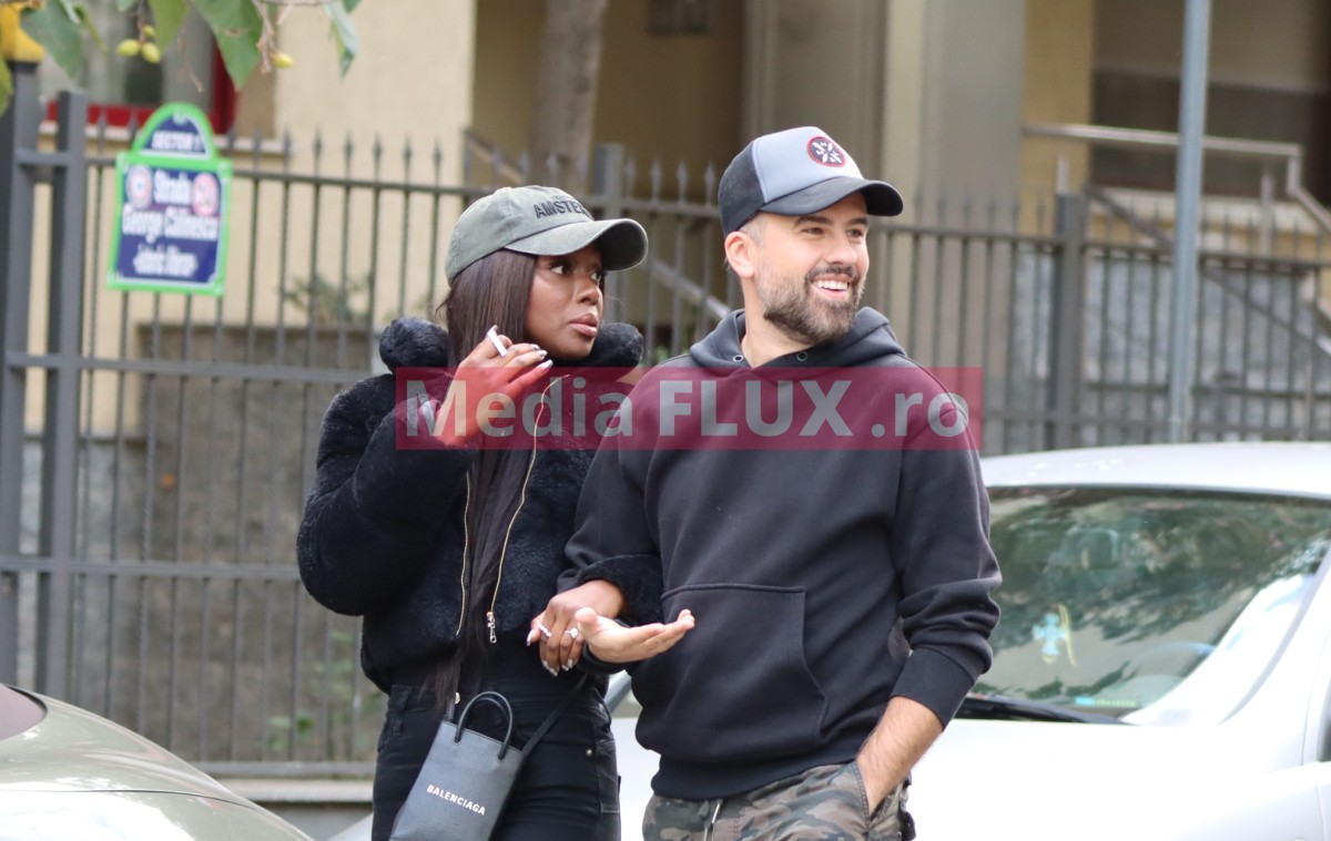 Florin Ristei și iubita, Naomi Hedman, se distrează de mama focului