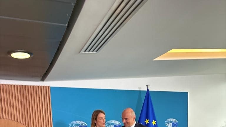 Rareş Bogdan, discuţii cu Roberta Metsola şi Manfred Weber